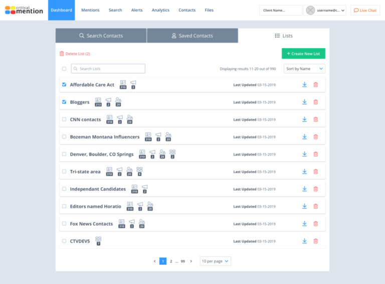 Best Media Database - Target Journalists and Outlets - Critical Mention